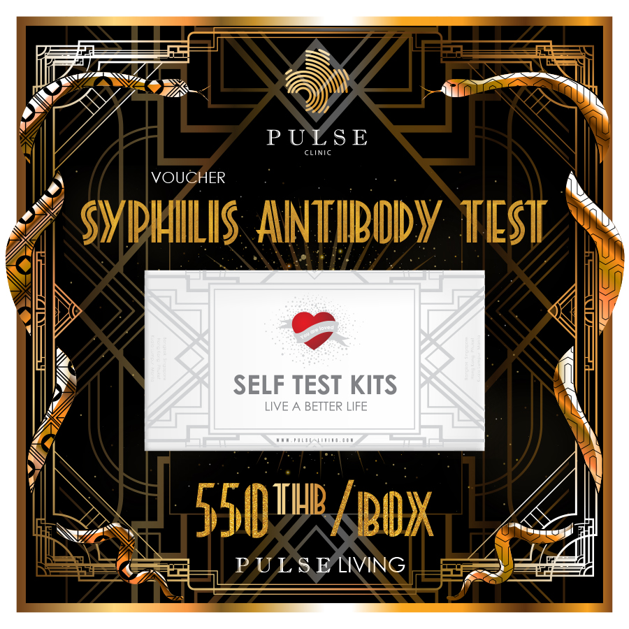 At home rapid Syphilis test kit | P U L S E LIVING