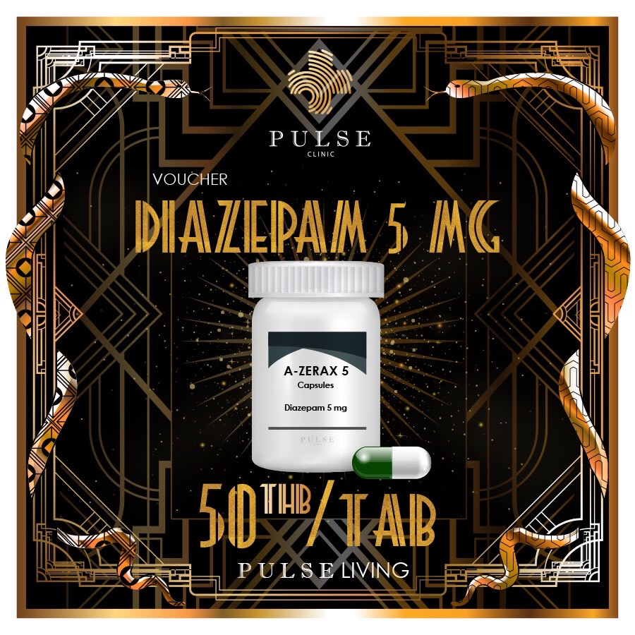 PULSE-LIVING - Diazepam 5 mg 1 Capsule Voucher