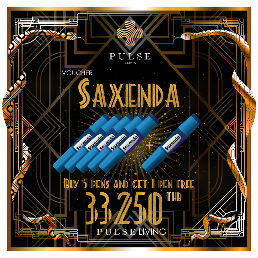 PULSE-LIVING - Saxenda x 5 Pens (FREE 1 Pen) Voucher