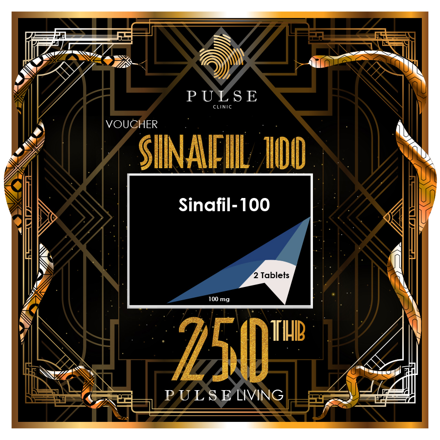 PULSE-LIVING - Sinafil 100 mg 2 Tablets Voucher