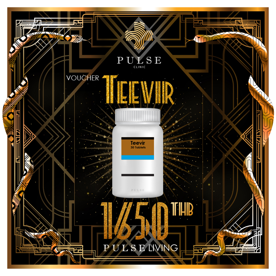 PULSE-LIVING - Voucher Teevir 30 Tablets