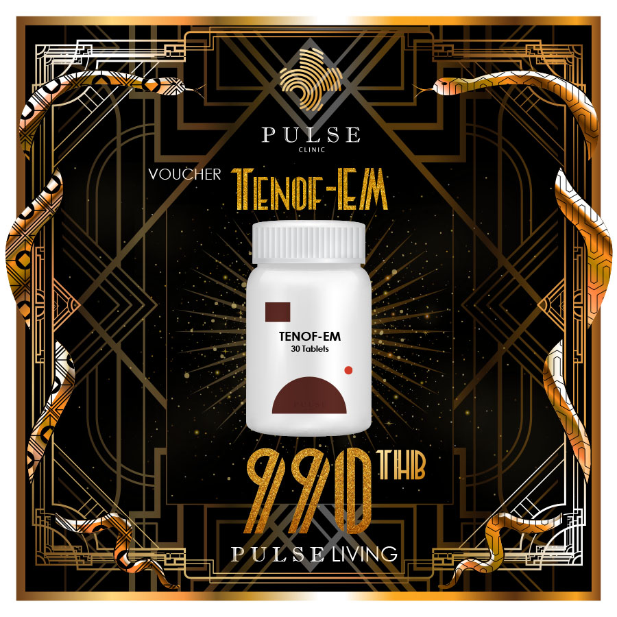 PULSE-LIVING - Voucher Tenof-EM 30 Tablets