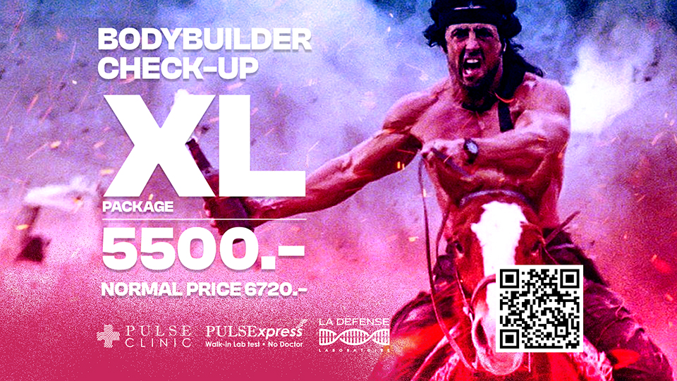 XL Bodybuilder Check-Up Package | PULSExpress Lab Test without doctor ...